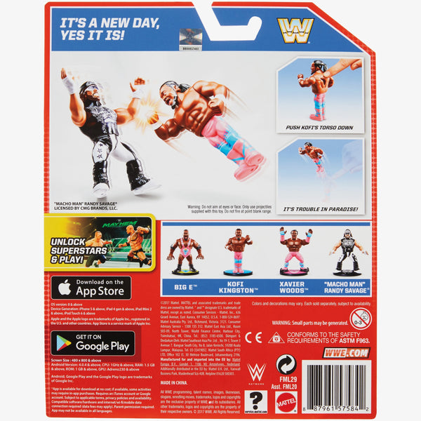 Kofi Kingston WWE Retro App Series #5 – wrestlingshop.com