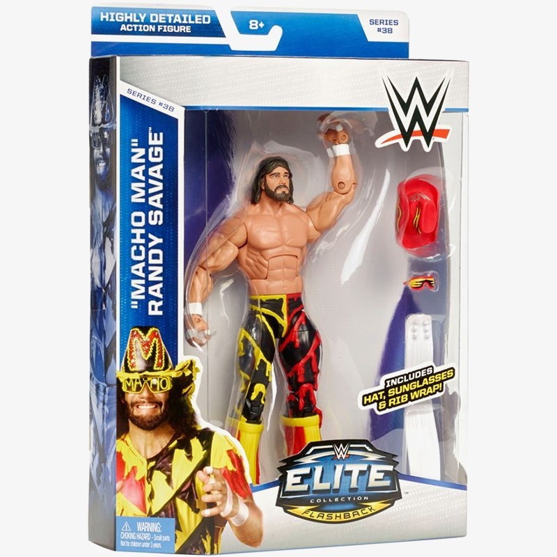 Macho Man WWE Elite Collection Series #38 – wrestlingshop.com