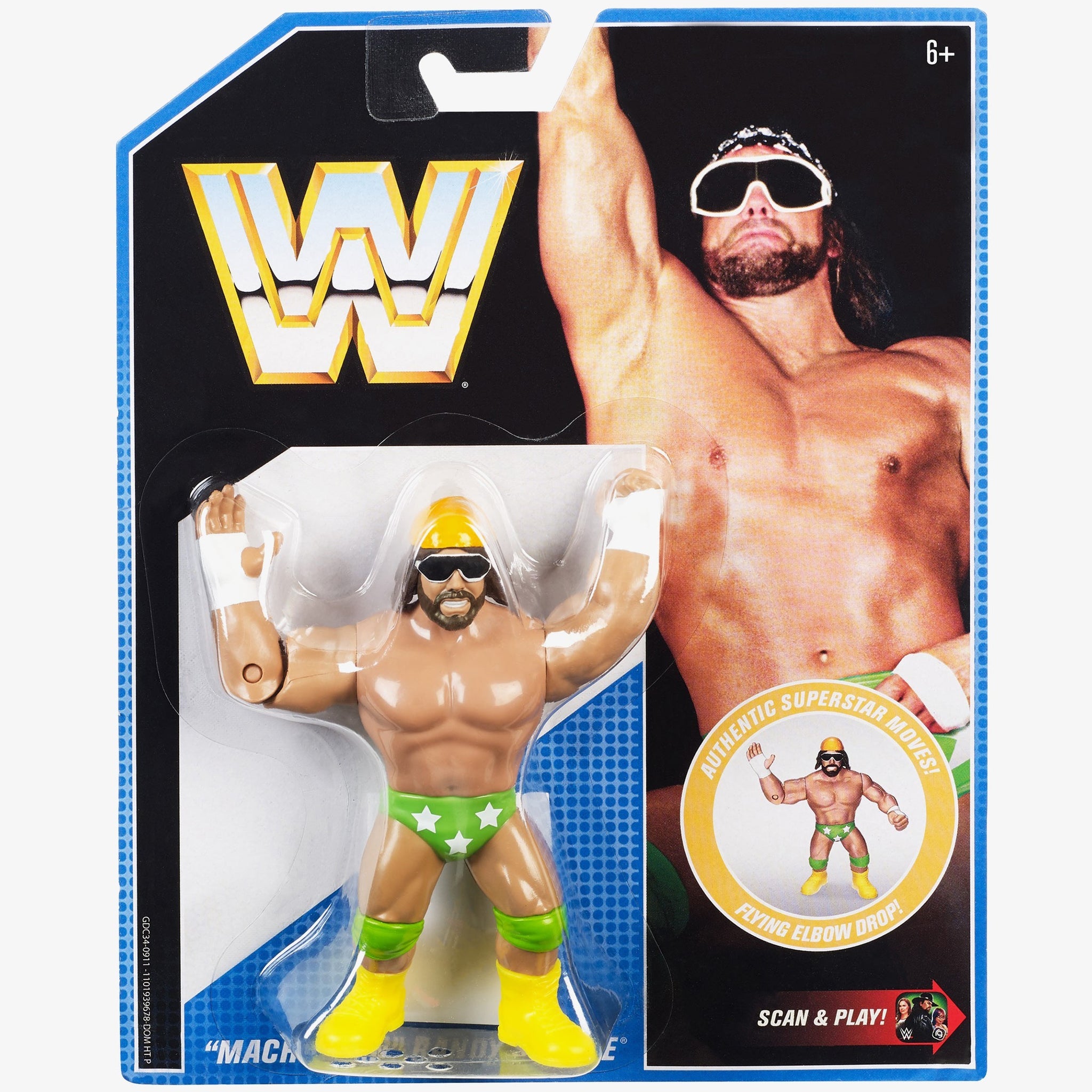 Macho Man Randy Savage WWE Retro App Series #9 – wrestlingshop.com