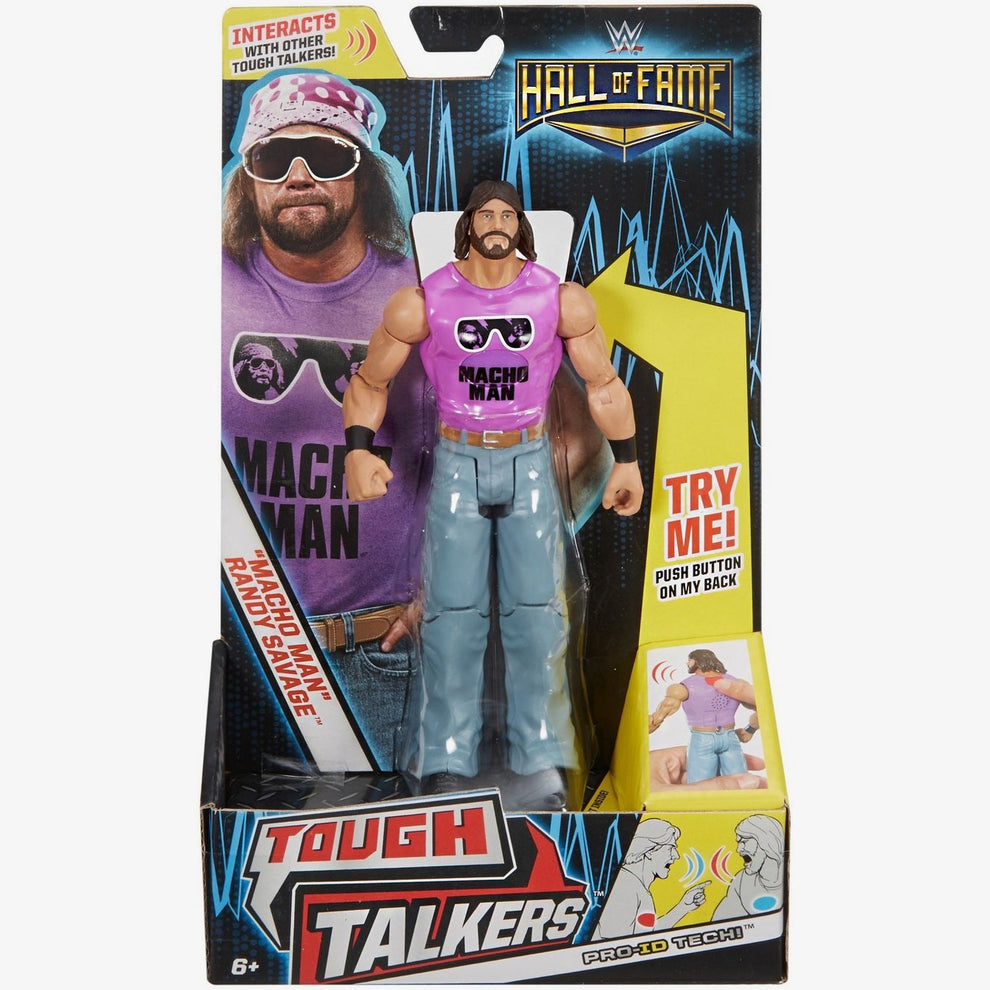 Macho Man Randy Savage WWE Tough Talkers Exclusive – wrestlingshop.com