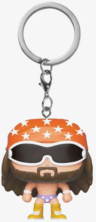 Macho Man Randy Savage WWE POP Pocket Keychain – wrestlingshop.com