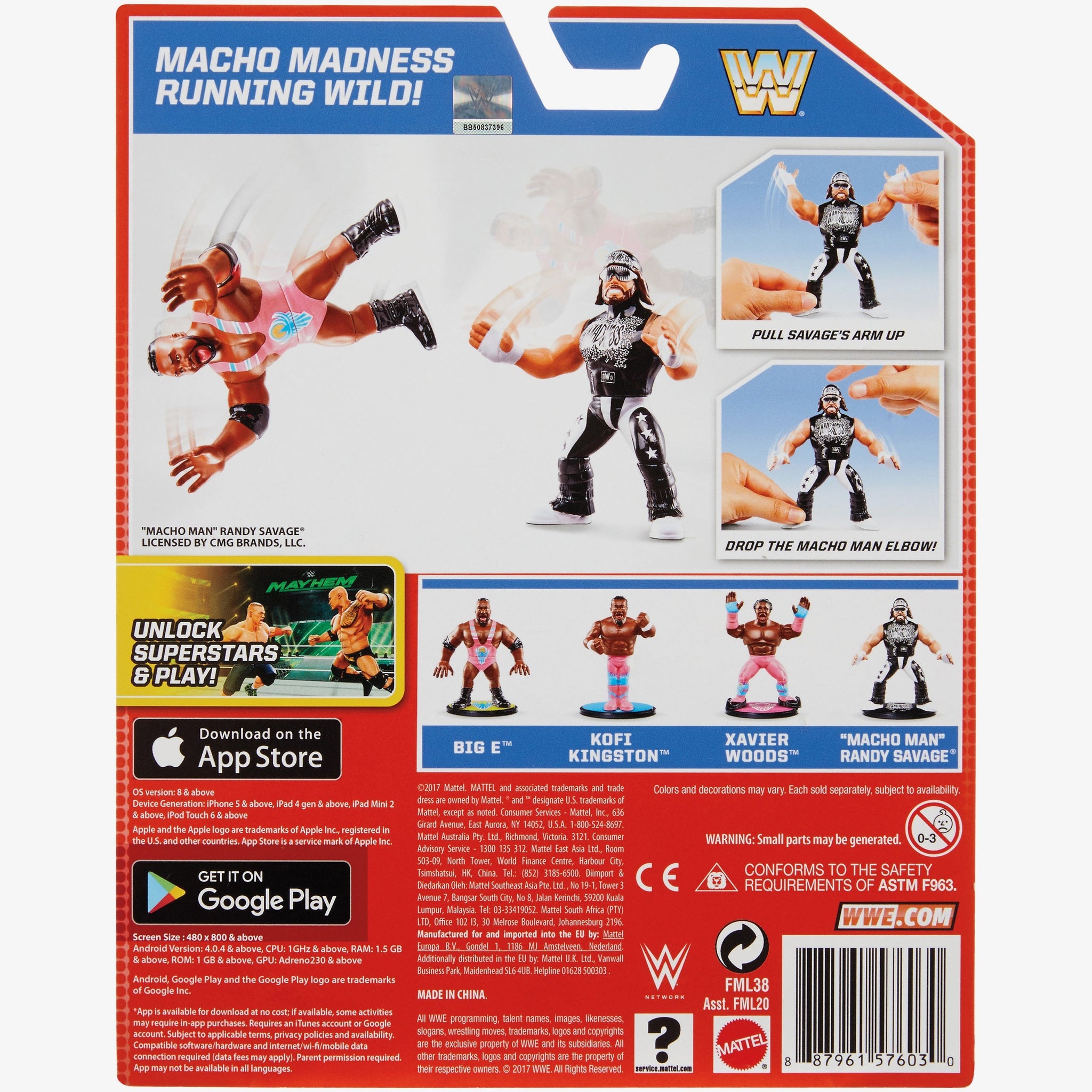 Macho Man Randy Savage WWE Retro App Series #5 – wrestlingshop.com