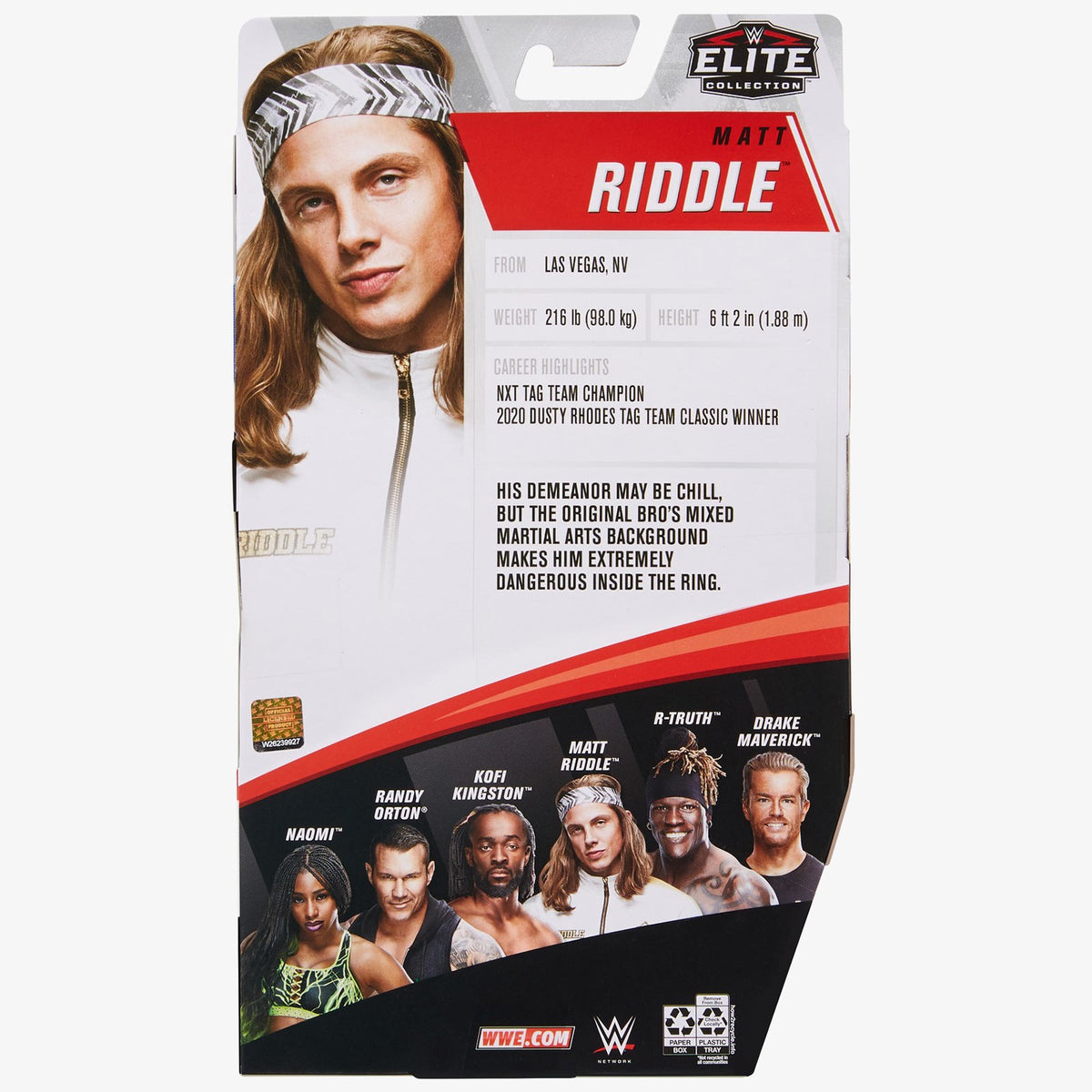 Matt Riddle WWE Elite Collection Series #78 – wrestlingshop.com