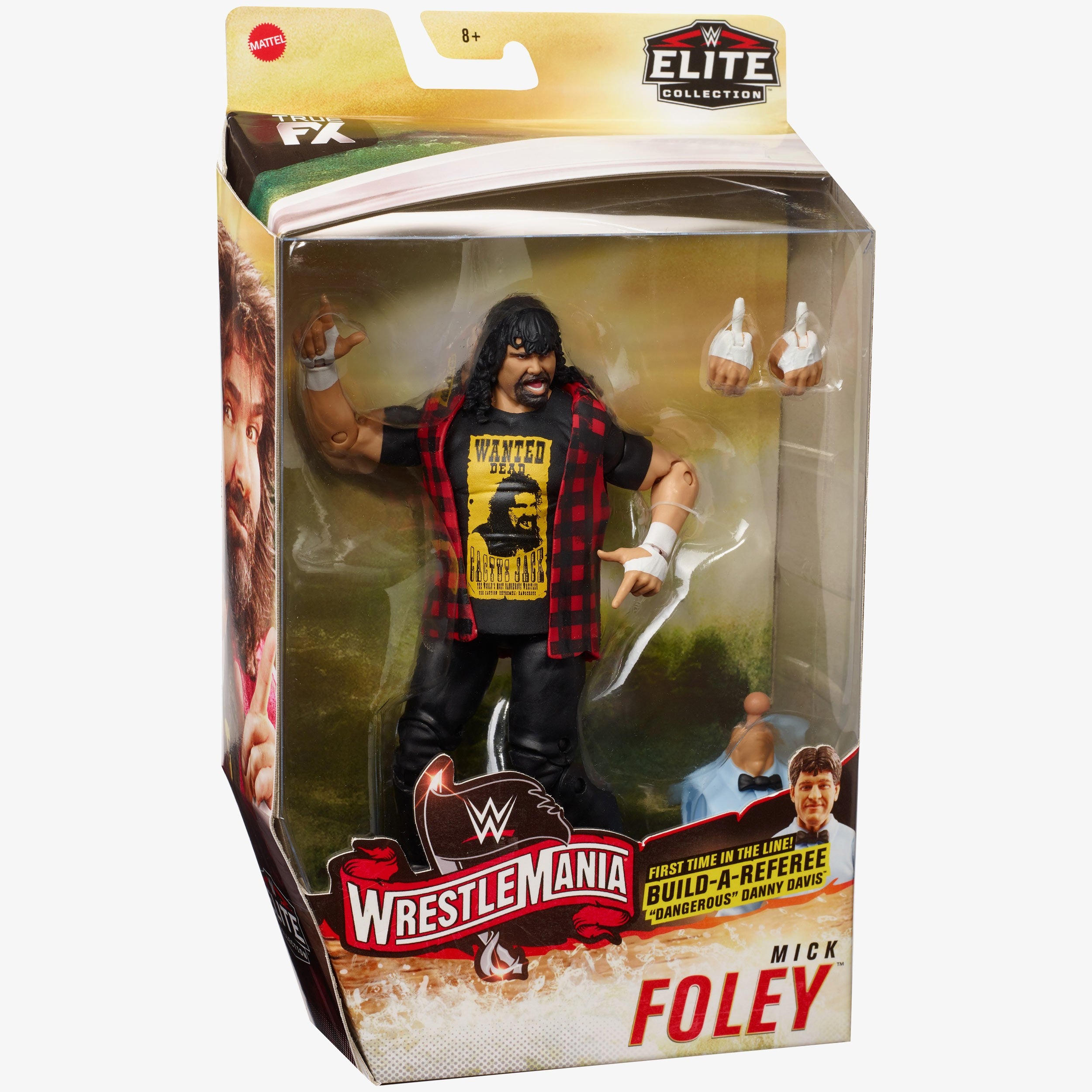 Mick Foley WWE WrestleMania 36 Elite Collection – wrestlingshop.com