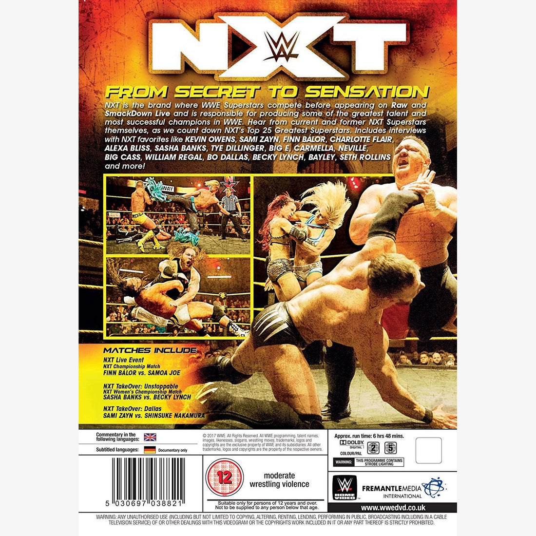 NXT From Secret to Sensation DVD – wrestlingshop.com