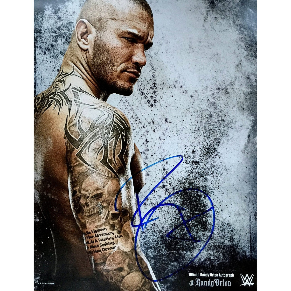 Randy Orton 11 x 14 Hand Signed Official WWE Photo – wrestlingshop.com