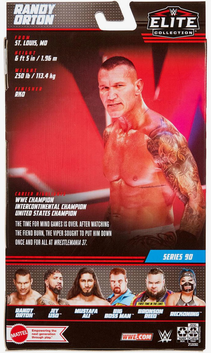 Randy Orton WWE Elite Collection Series #90 Action Figure ...