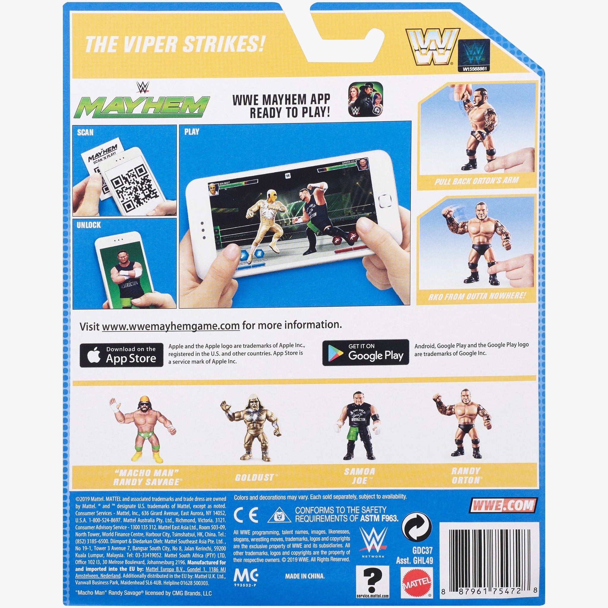 Randy Orton WWE Retro App Series #9 – wrestlingshop.com