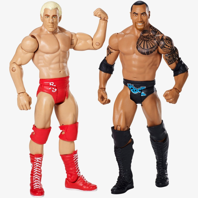 Ric Flair & The Rock - WWE Battle Pack WrestleMania 32 Series – wrestlingshop.com
