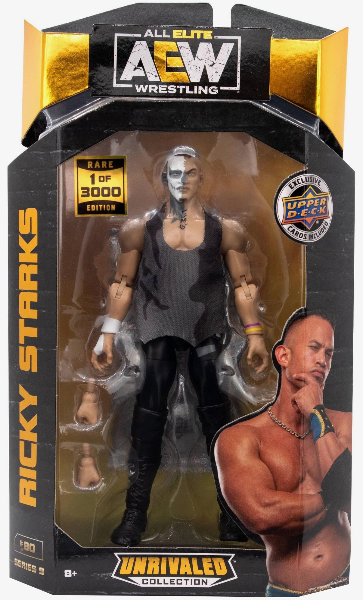 Ricky Starks - AEW Unrivaled Collection Series #9 (Rare Edition ...