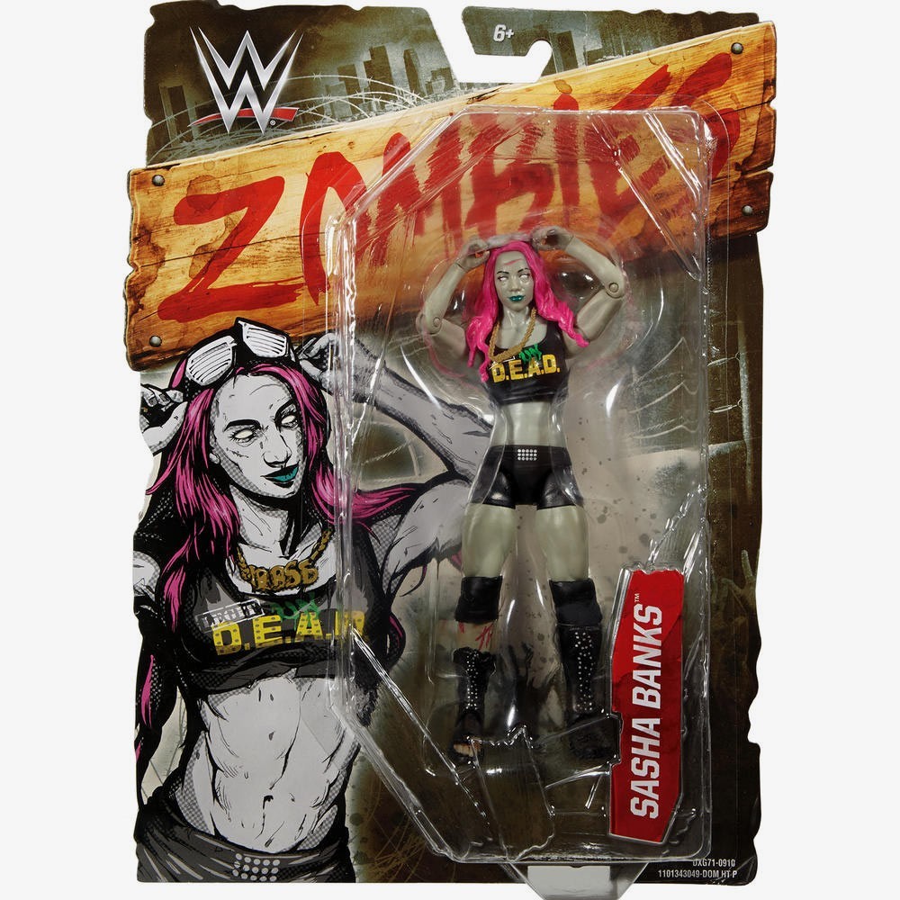 Sasha Banks - WWE Zombies Series #2 – wrestlingshop.com