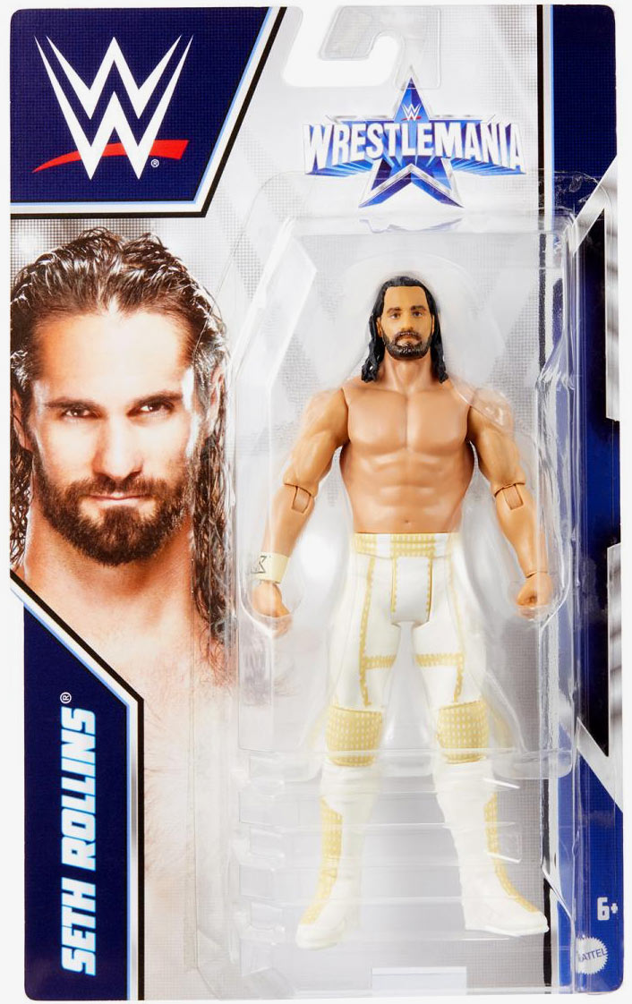 Seth Rollins - WWE WrestleMania 38 Basic Series Action Figure – wrestlingshop.com