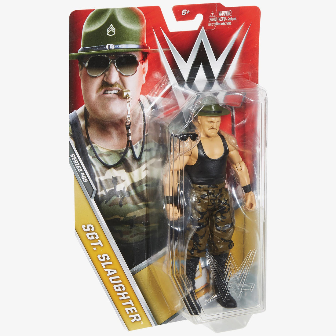 Sgt Slaughter - WWE Basic Series #69 – wrestlingshop.com