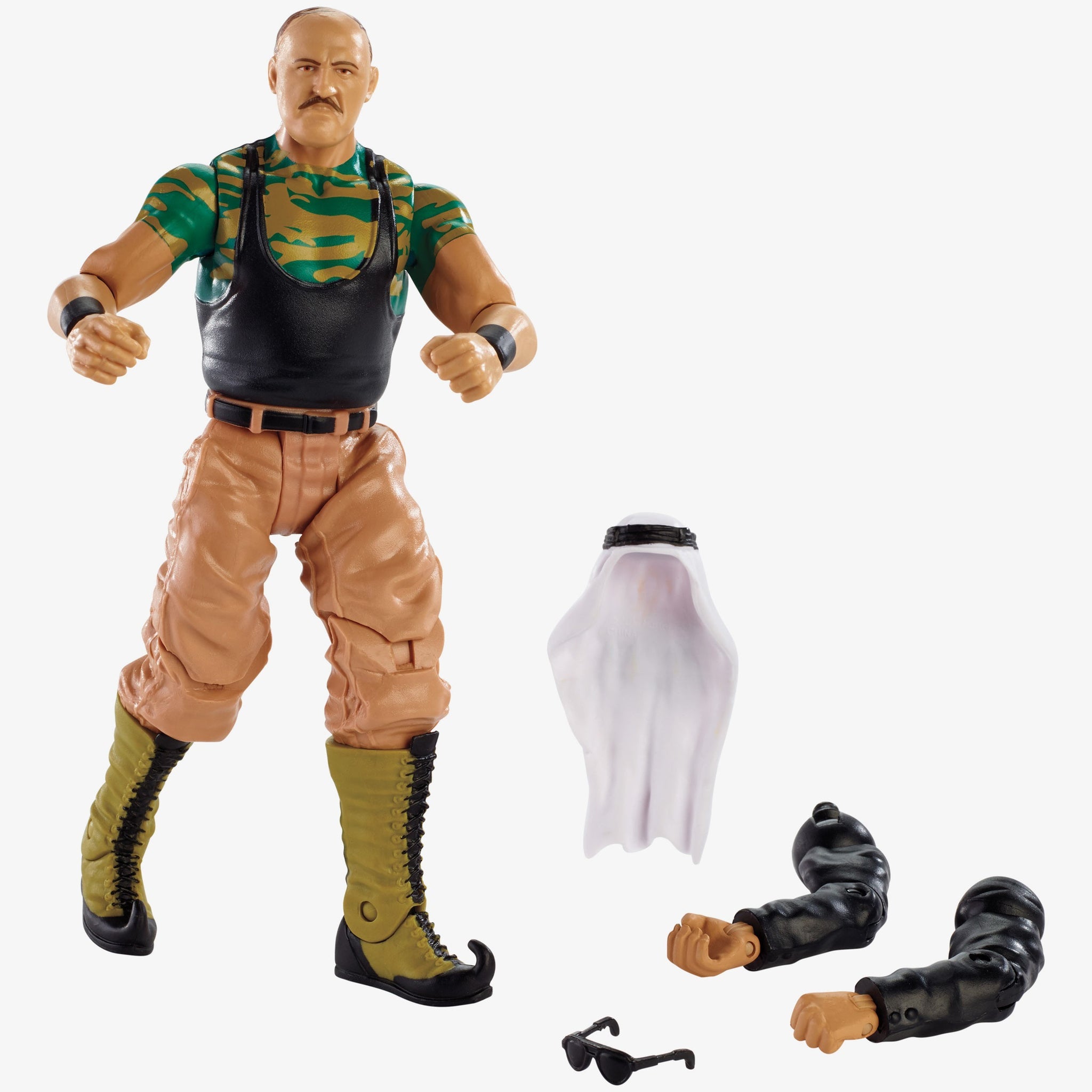 Sgt Slaughter - WWE Flashback Basic Series #1 (Build Howard Finkel) – wrestlingshop.com