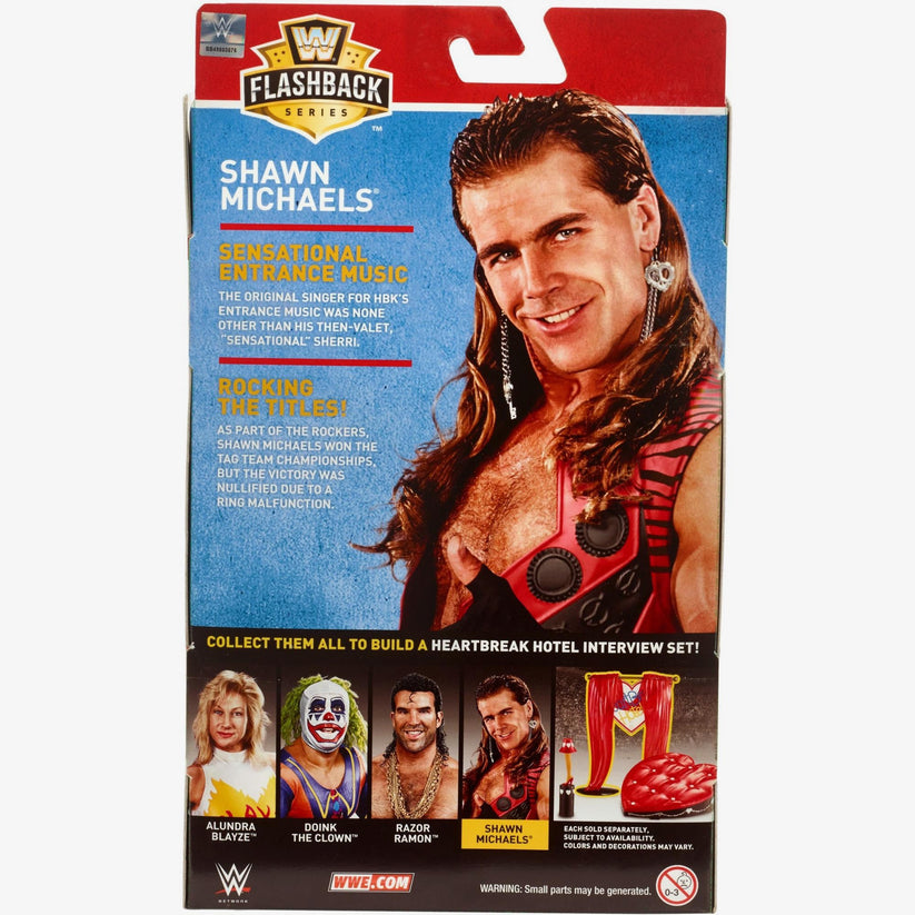Shawn Michaels - WWE Flashback Elite Series #2 (Build a Heartbreak Hot – wrestlingshop.com