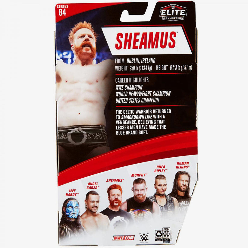 Sheamus WWE Elite Collection Series #84 Action Figure – wrestlingshop.com