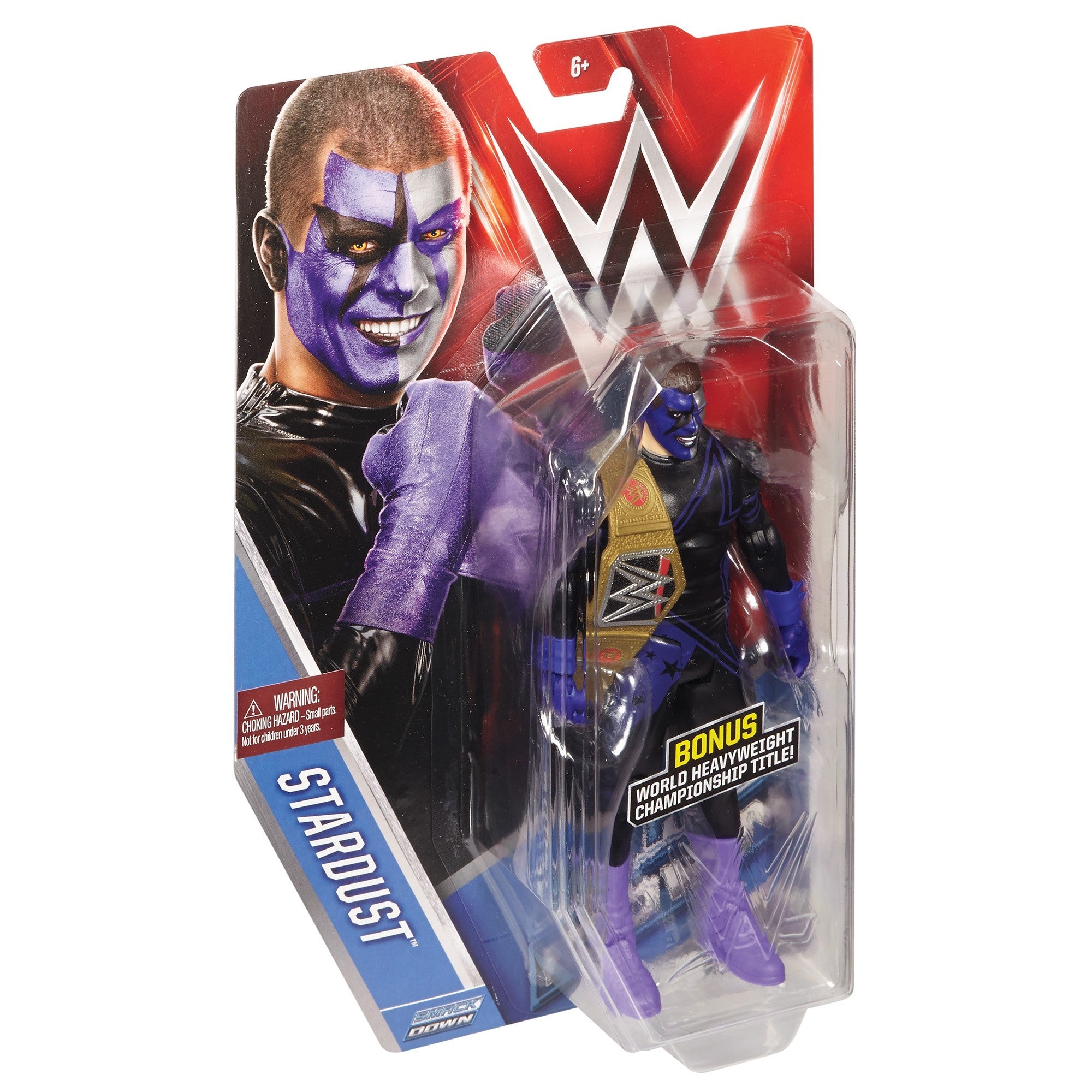 Stardust - WWE Superstar Series #58 Action Figure (With Bonus WWE Belt ...