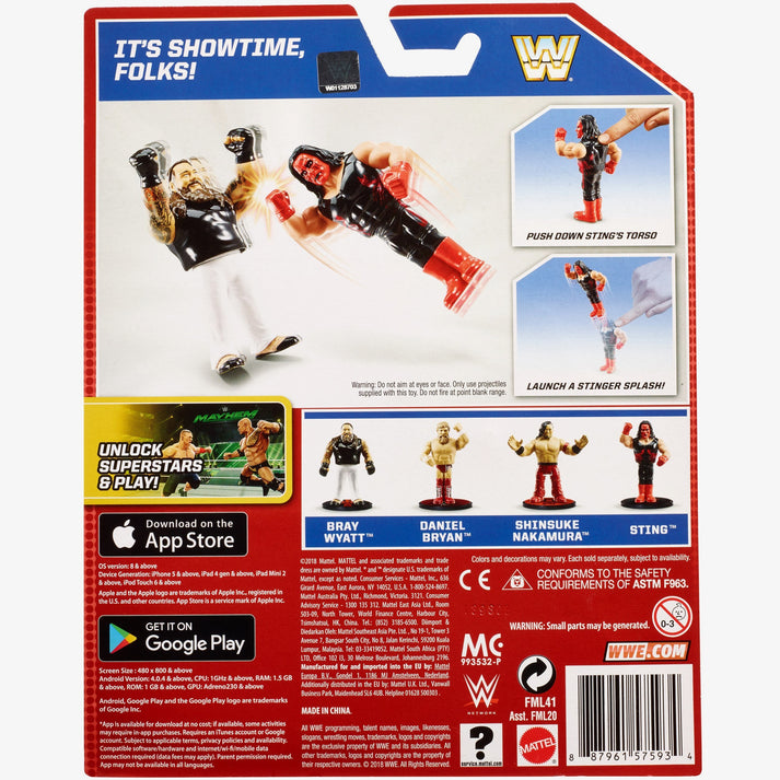 Sting WWE Retro App Series #6 – wrestlingshop.com