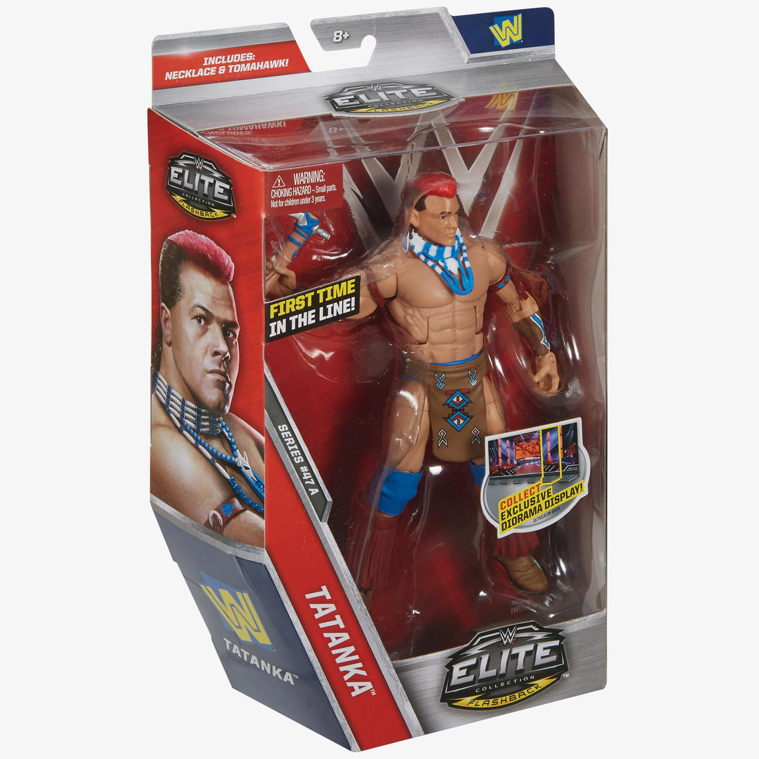 Tatanka WWE Elite Collection Series #47 A – wrestlingshop.com