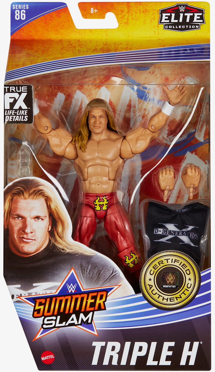 Triple H WWE Elite Collection Series #86 (Chase variant) – wrestlingshop.com