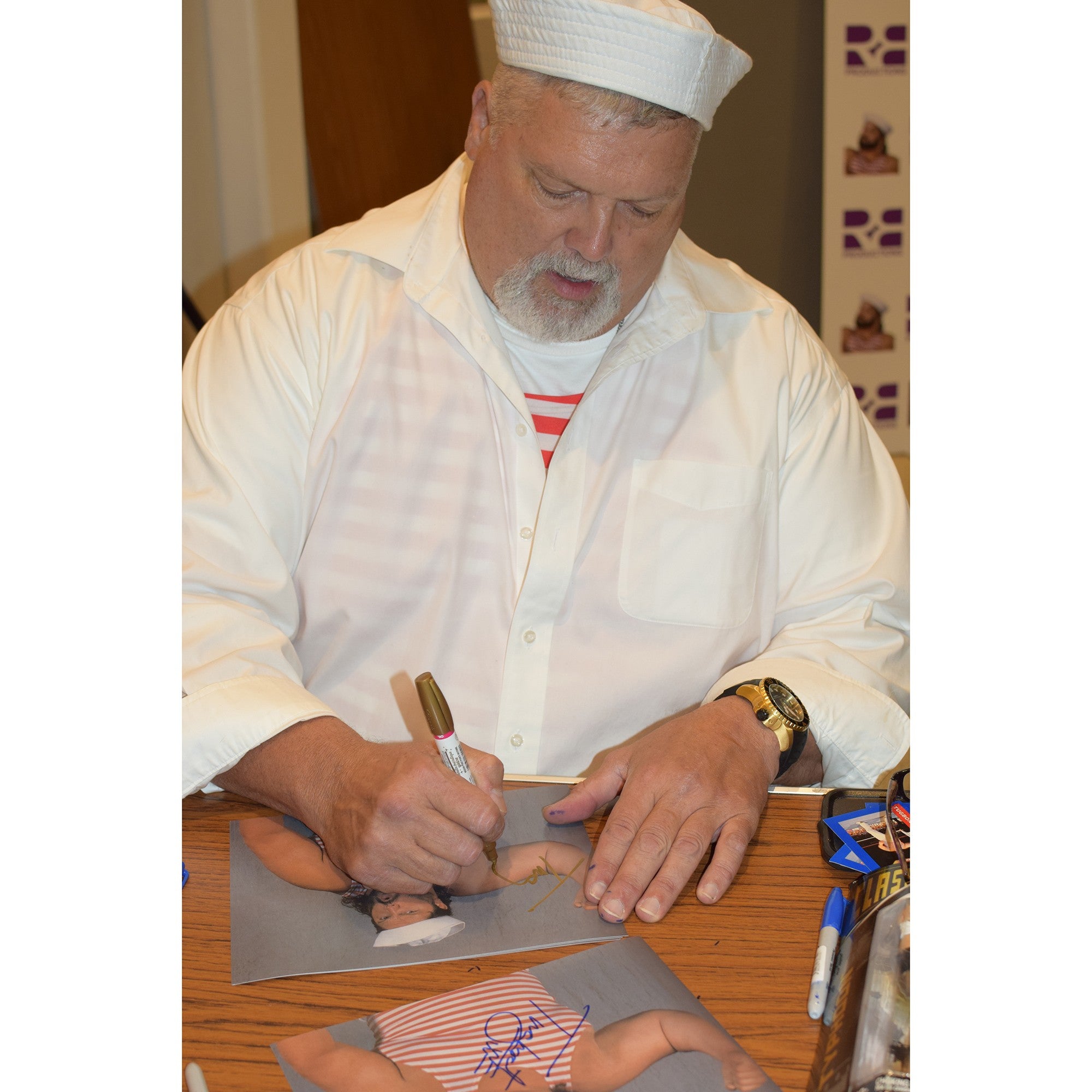 Signed Tugboat 8x10 Photo – wrestlingshop.com