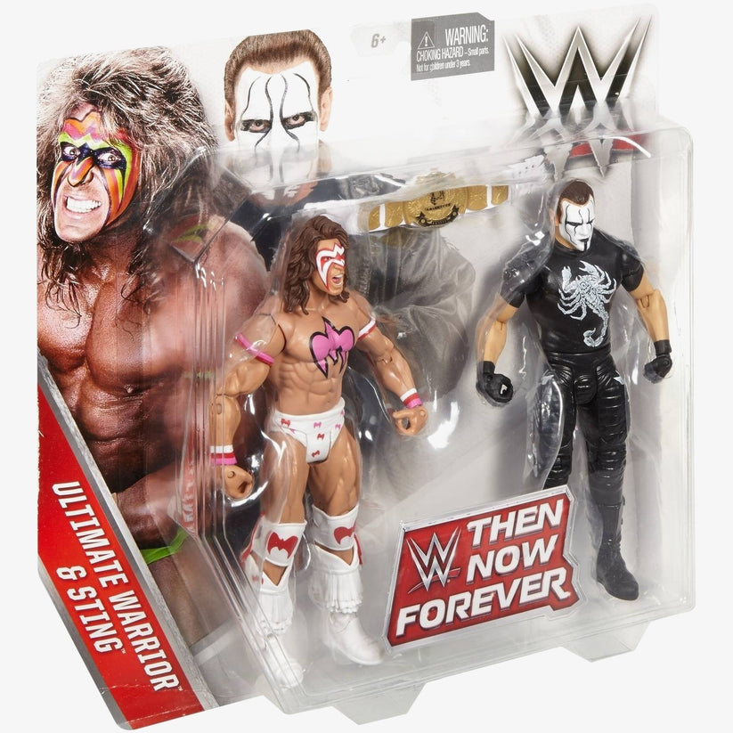 Ultimate Warrior & Sting - WWE Then Now Forever 2016 Series – wrestlingshop.com