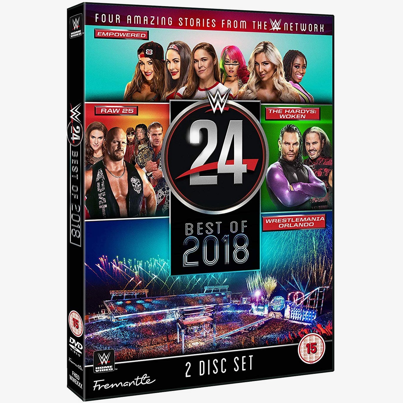 WWE 24: The Best of 2018 DVD – wrestlingshop.com