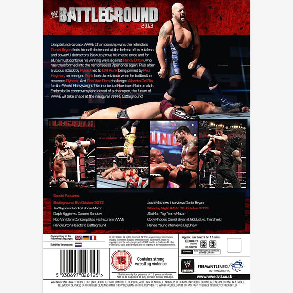 WWE Battleground 2013 DVD – wrestlingshop.com