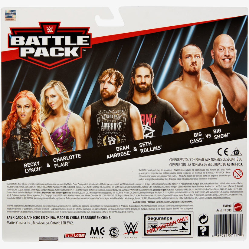 Becky Lynch & Charlotte Flair - WWE Battle Pack Series #55 – wrestlingshop.com