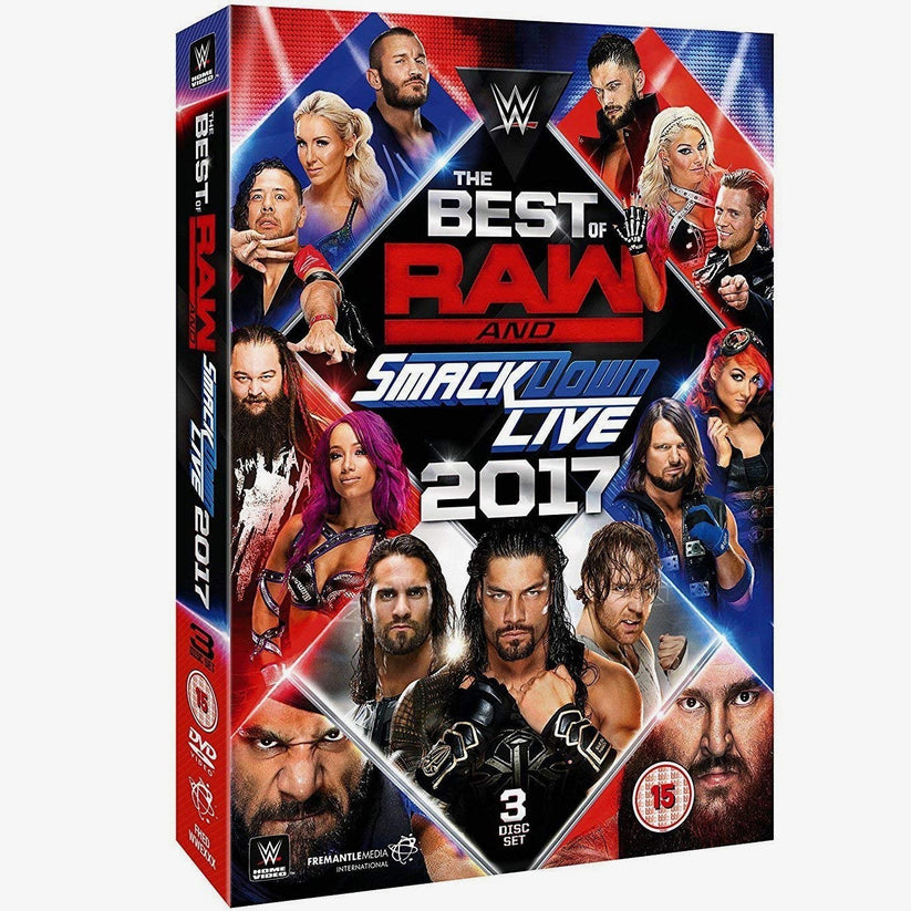 WWE The Best of Raw and SmackDown 2017 DVD – wrestlingshop.com