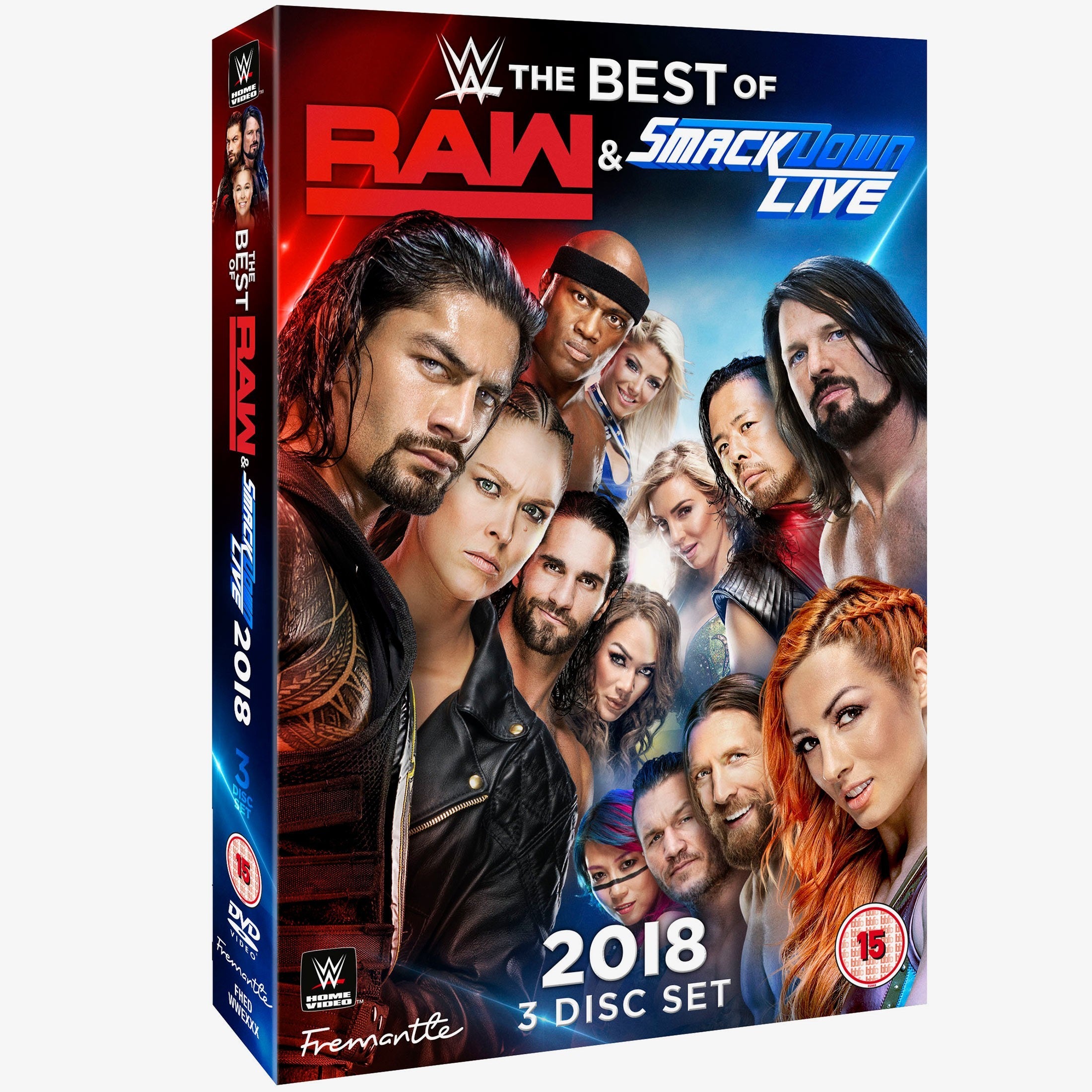 WWE The Best of Raw & SmackDown 2018 DVD – wrestlingshop.com