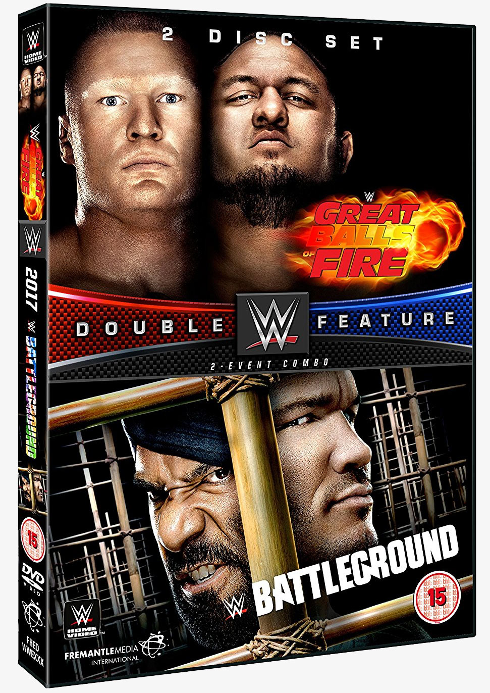 WWE Great Balls of Fire & Battleground 2017 DVD – wrestlingshop.com