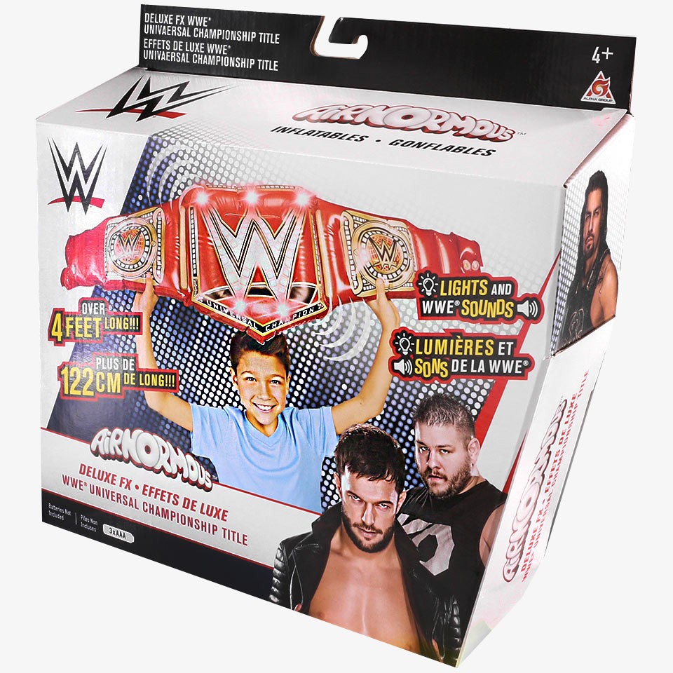 WWE Deluxe FX Inflatable Universal Championship Belt – wrestlingshop.com