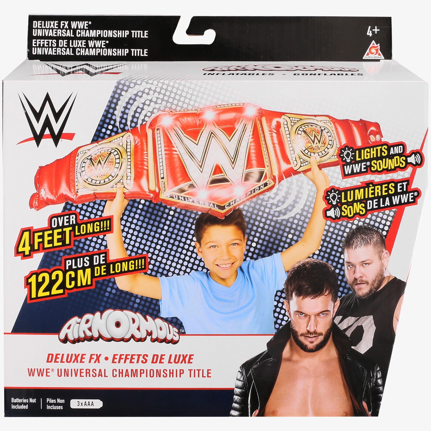 WWE Deluxe FX Inflatable Universal Championship Belt – wrestlingshop.com