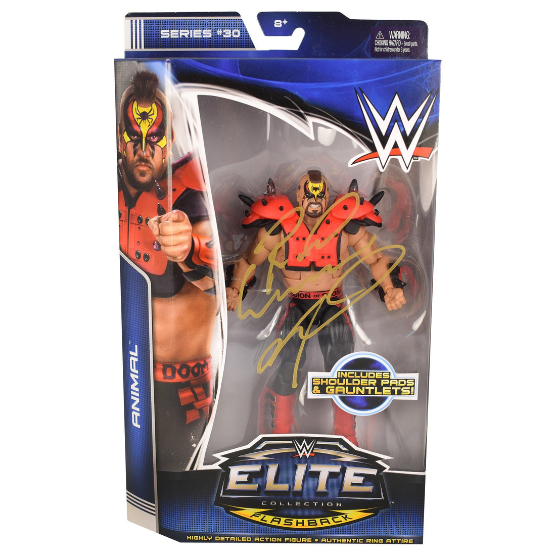 Road Warrior Animal - Legion of Doom WWE Elite Series #30 (Signed by A ...
