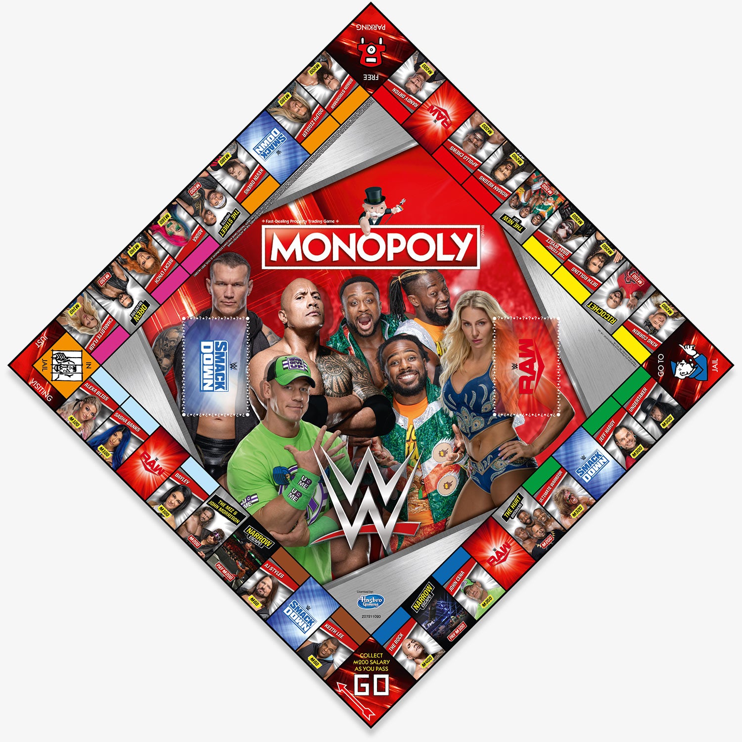 WWE Monopoly Board Game – wrestlingshop.com