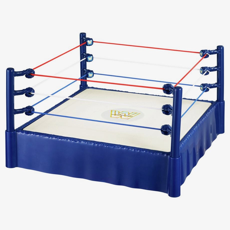 WWE Classic Steel Cage Ring Playset (With 2 Action Figures ...