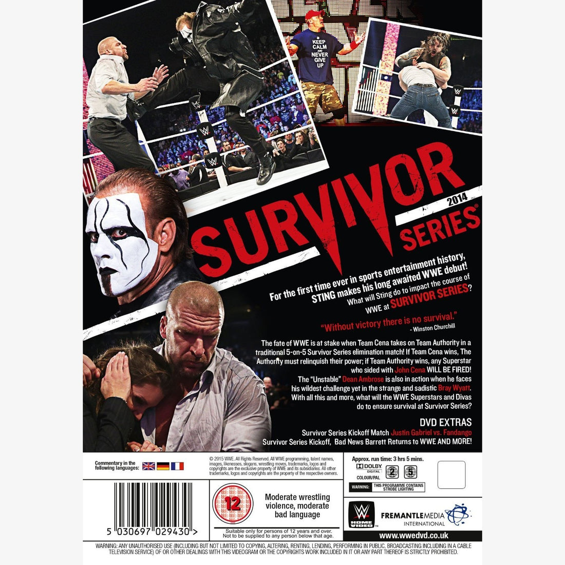WWE Survivor Series 2014 DVD – wrestlingshop.com
