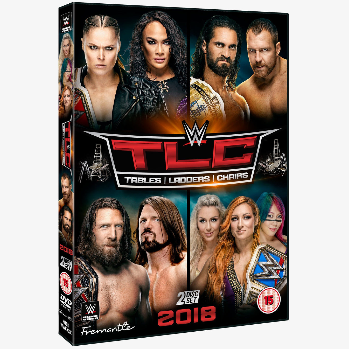 WWE TLC: Tables, Ladders & Chairs 2018 DVD – wrestlingshop.com