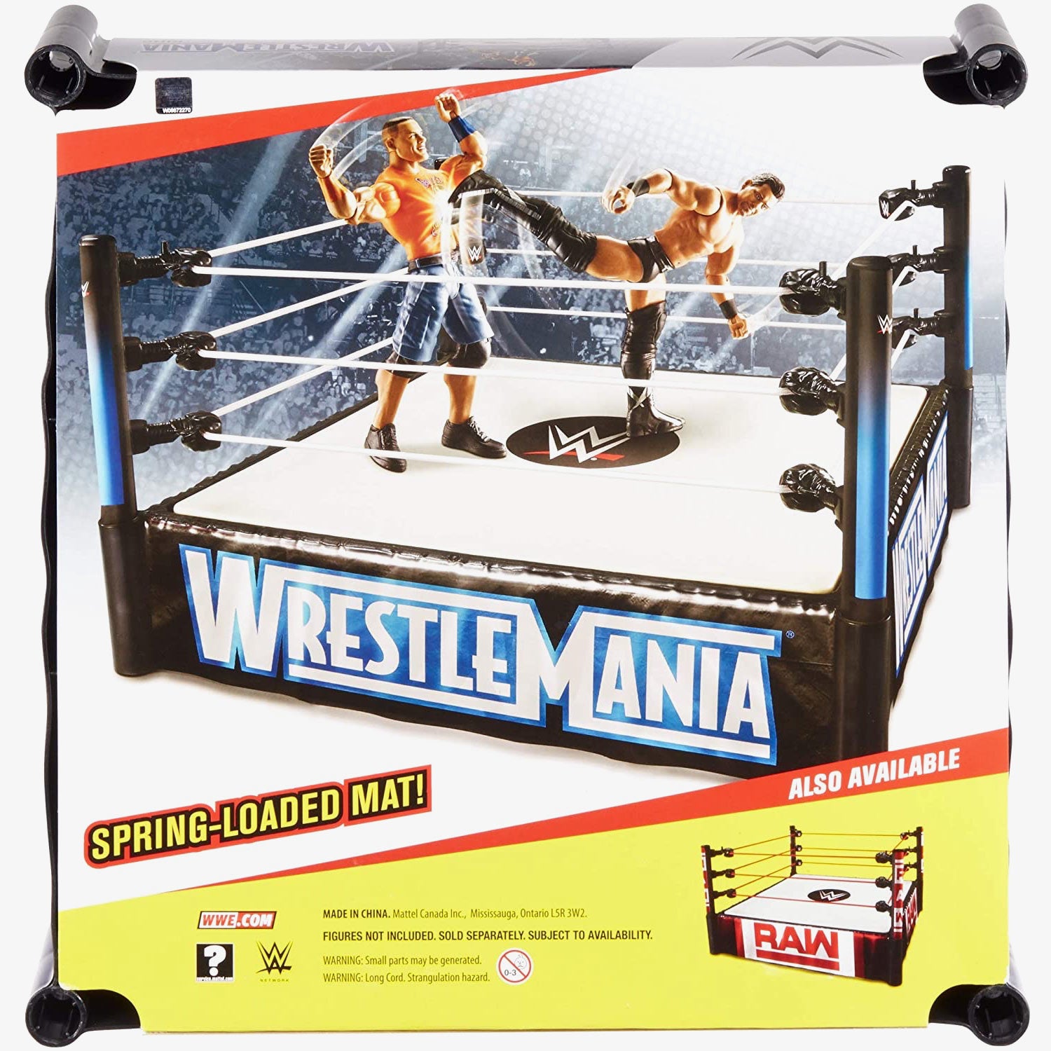 WWE WrestleMania Ring Playset (14 inch) – wrestlingshop.com