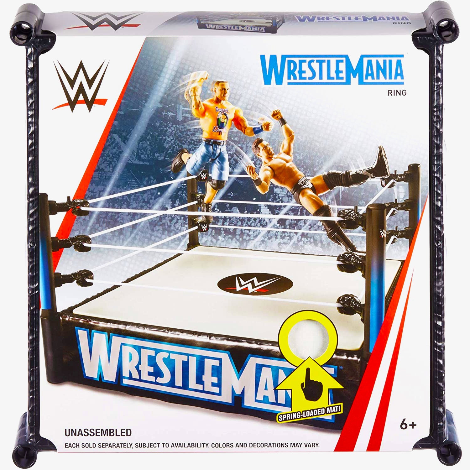 WWE WrestleMania Ring Playset (14 inch) – wrestlingshop.com